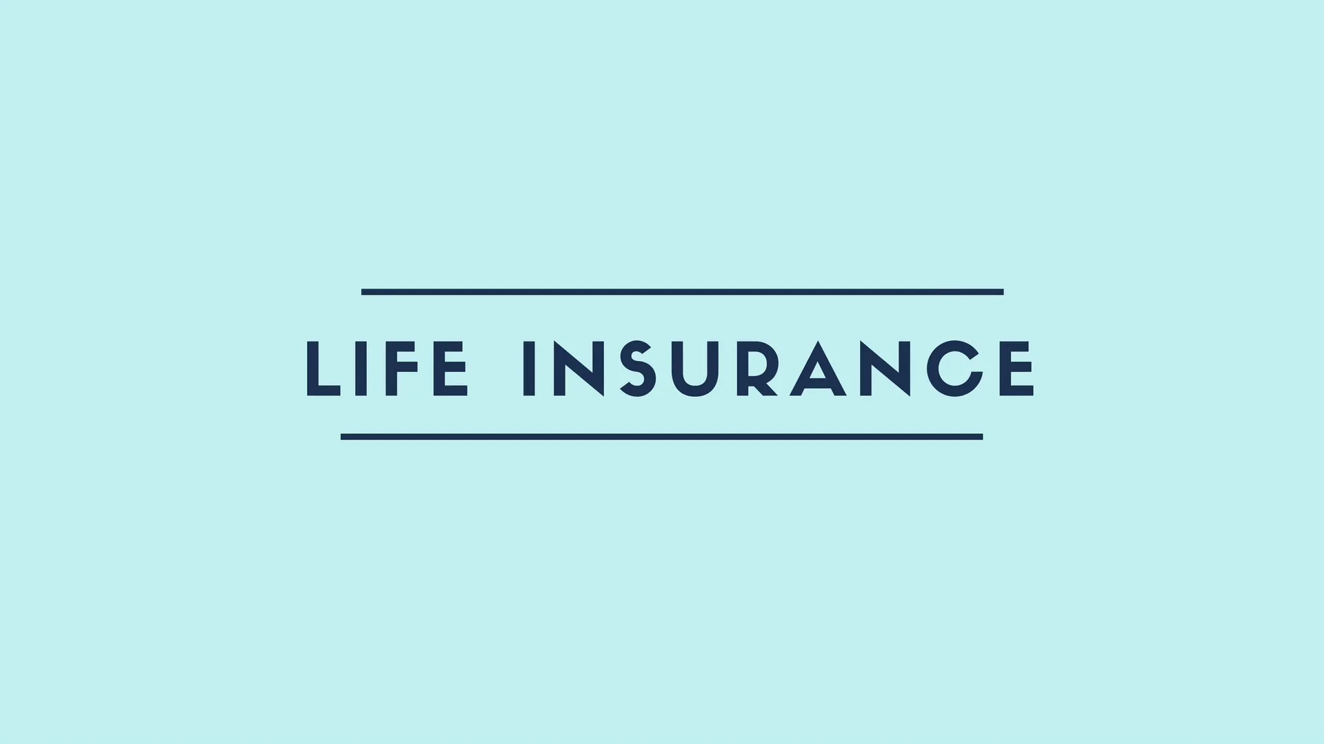 Life Insurance on Vimeo