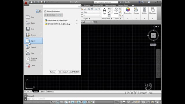 Curso AutoCAD 2014 Projeto Arquitetônico | Render Cursos Online