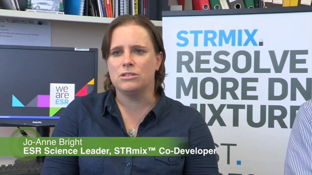ESR – STRmix — Science Learning Hub