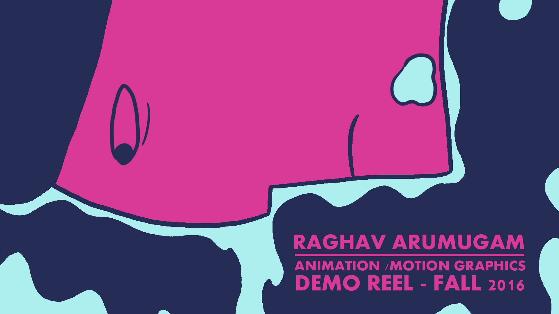 Raghav Arumugam 2D Animation Motion Graphics Demo Reel Fall 2016 on Vimeo