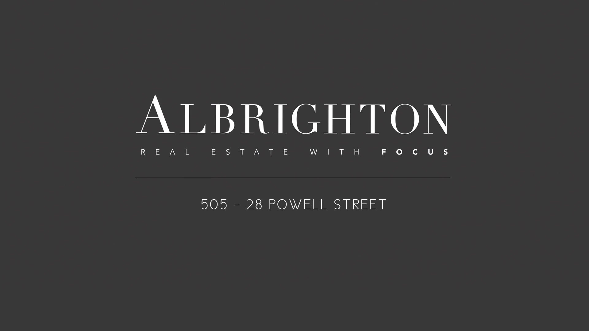 505 - 28 Powell Street on Vimeo