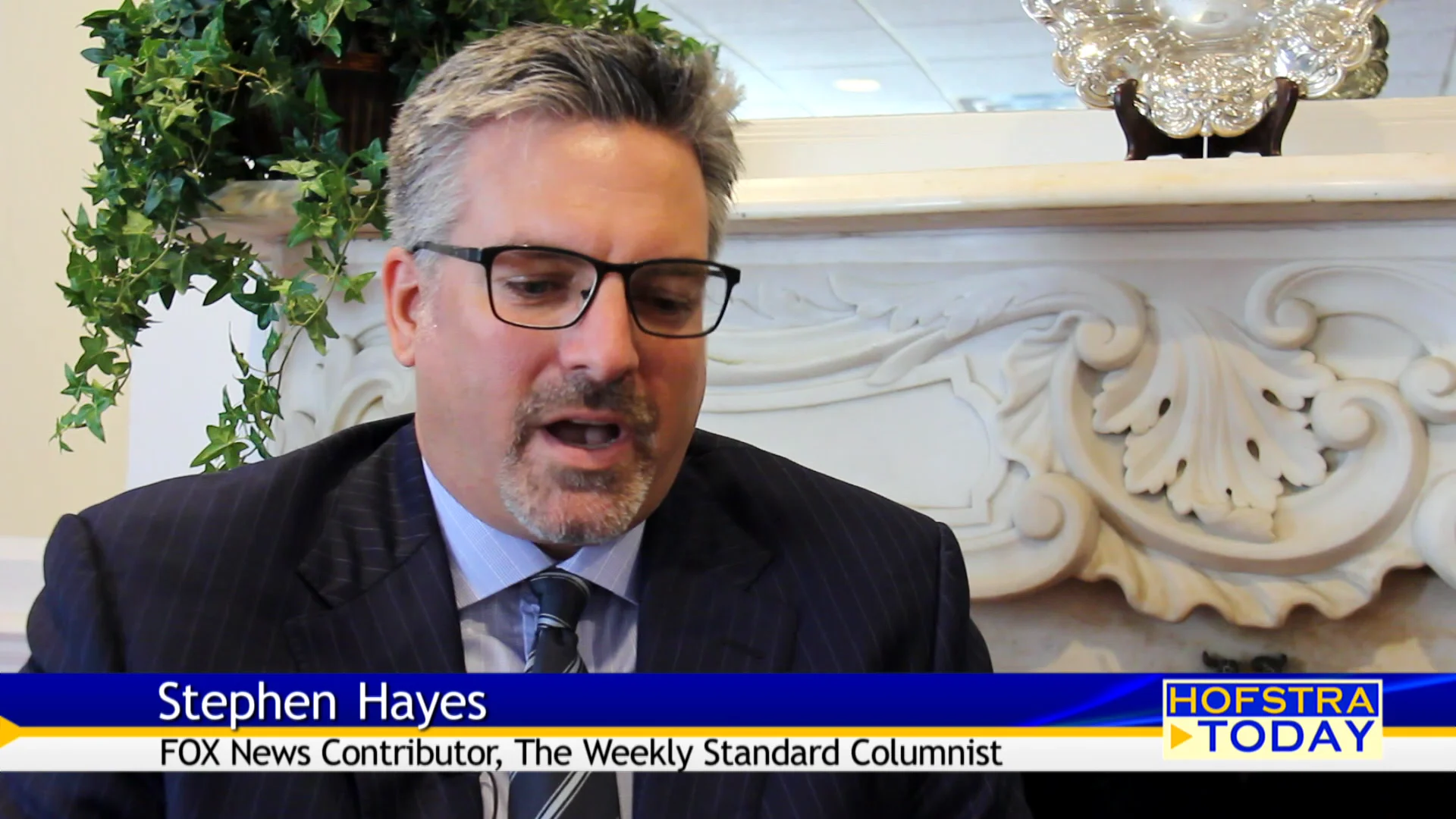 WEB EXCLUSIVE: Hofstra Today | Stephen Hayes on Vimeo
