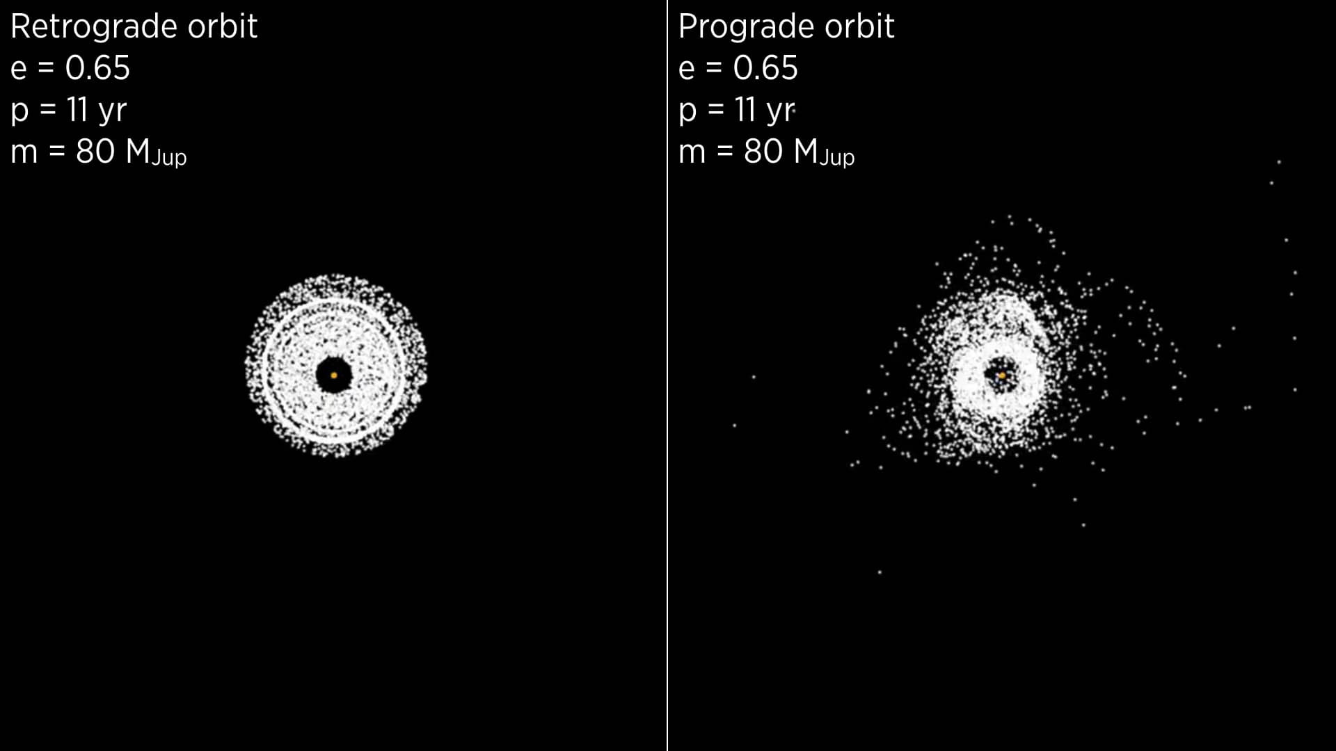 Simulated model of the rings around J1407b on Vimeo