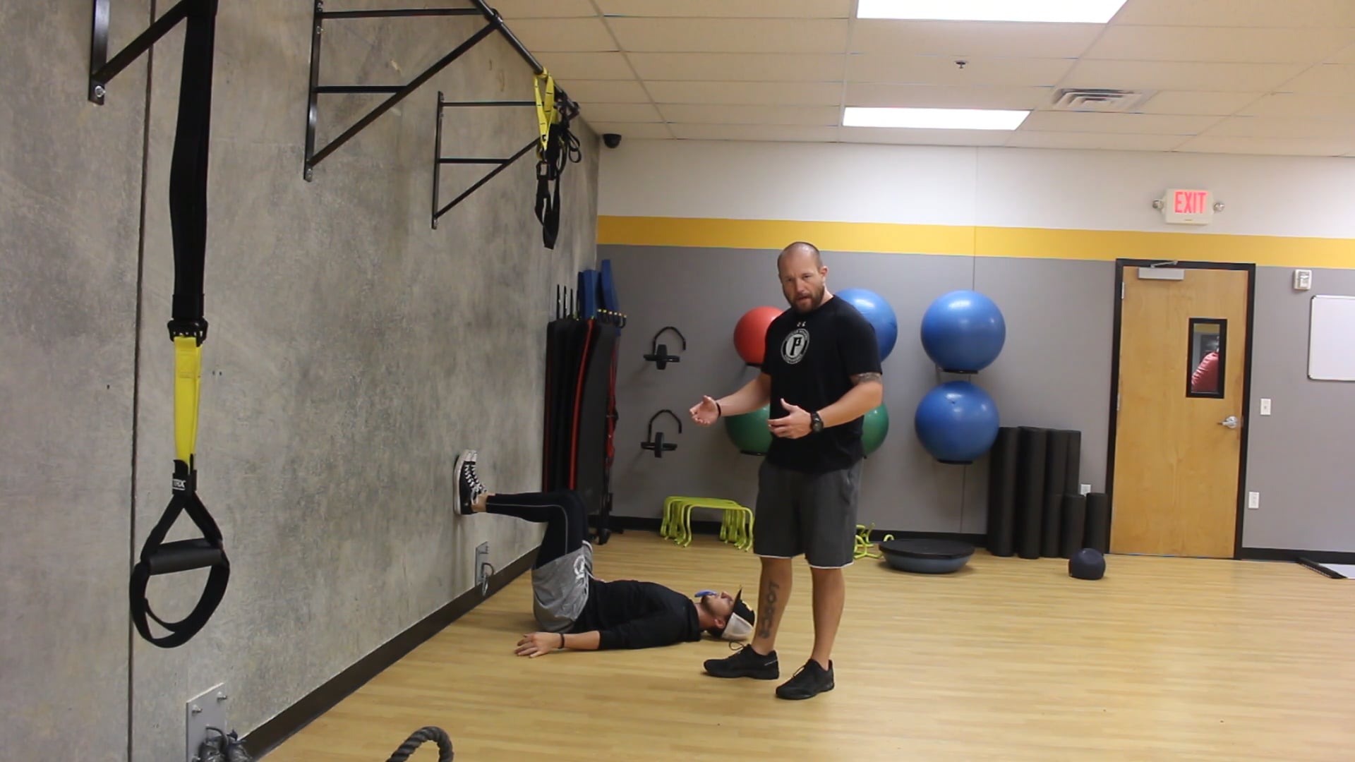 PRI Supine 90 - 90 Left Hip Shift w/ Hemi-Bridge on Vimeo