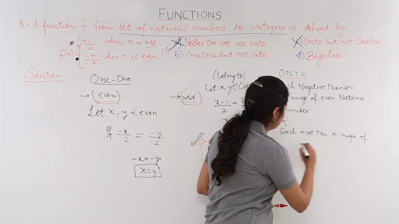 Bijective Function Numerical Example 2 on Vimeo