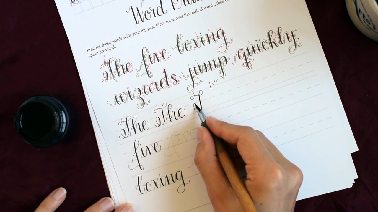 An Introduction to Modern Calligraphy on Vimeo
