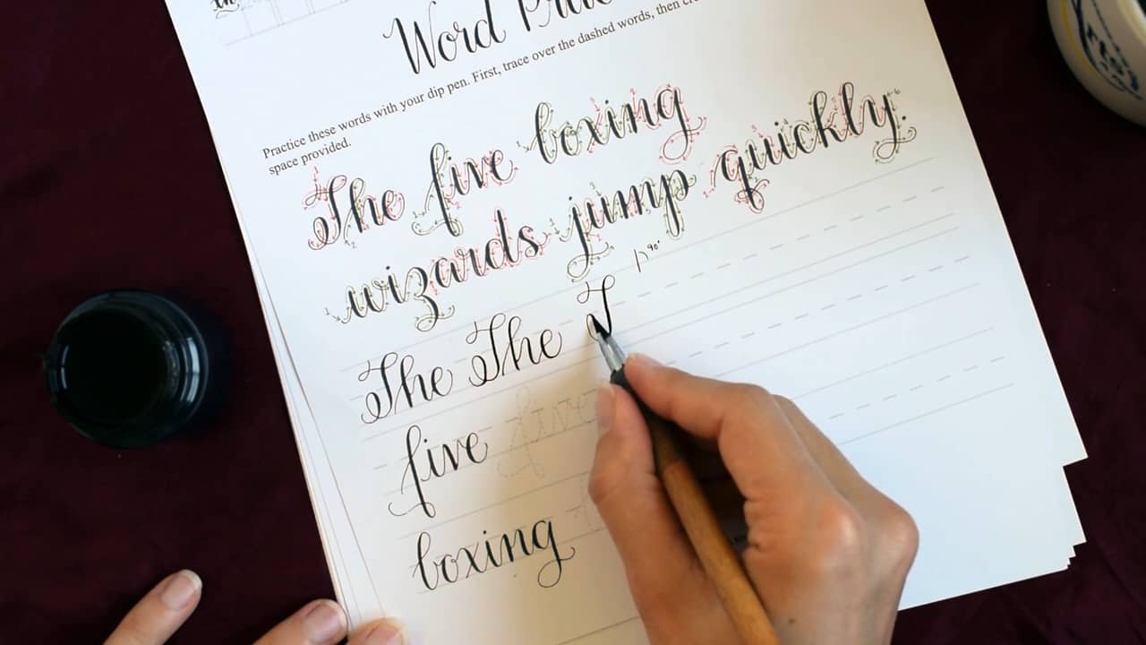 An Introduction to Modern Calligraphy on Vimeo