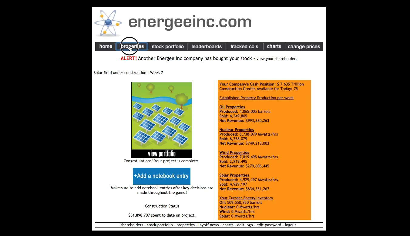 Energee Inc Game Demo on Vimeo