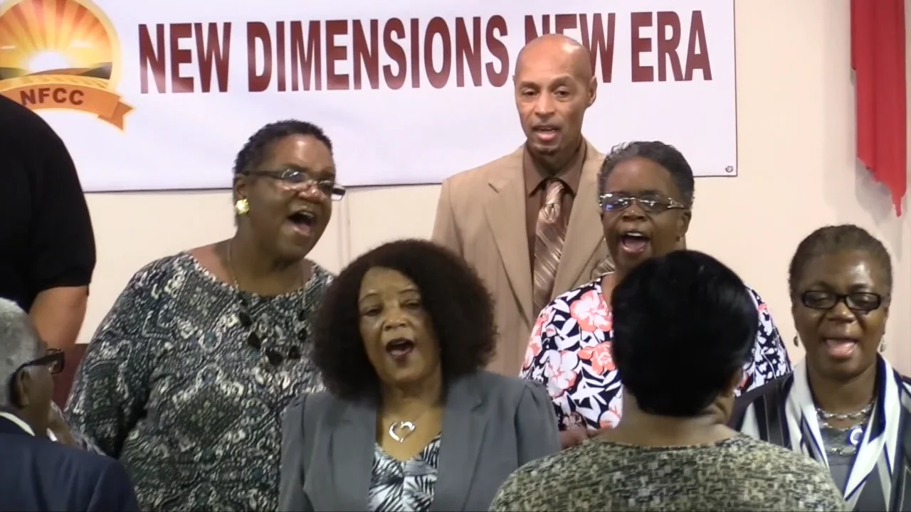 Worship service at New Fellowship Christian Center - Ministers Booker ...
