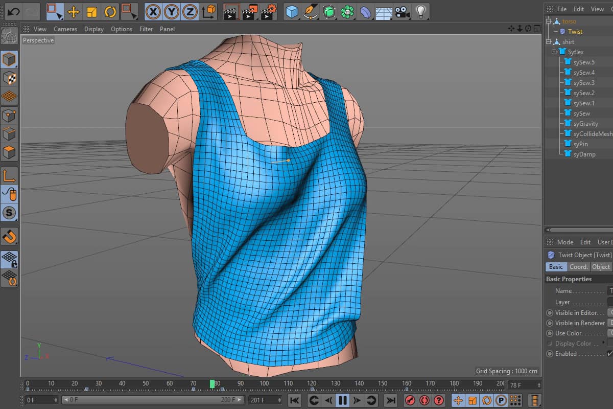 Syflex in Cinema 4D (R18) on Vimeo