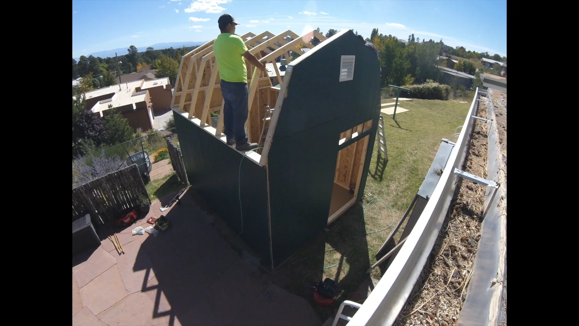 TB-700 Tuff Shed Build Timelapse