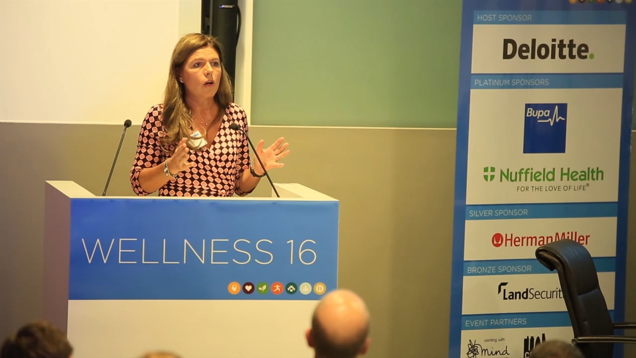 WELLNESS16 - Emma Codd - Deloitte Wellbeing Programme on Vimeo