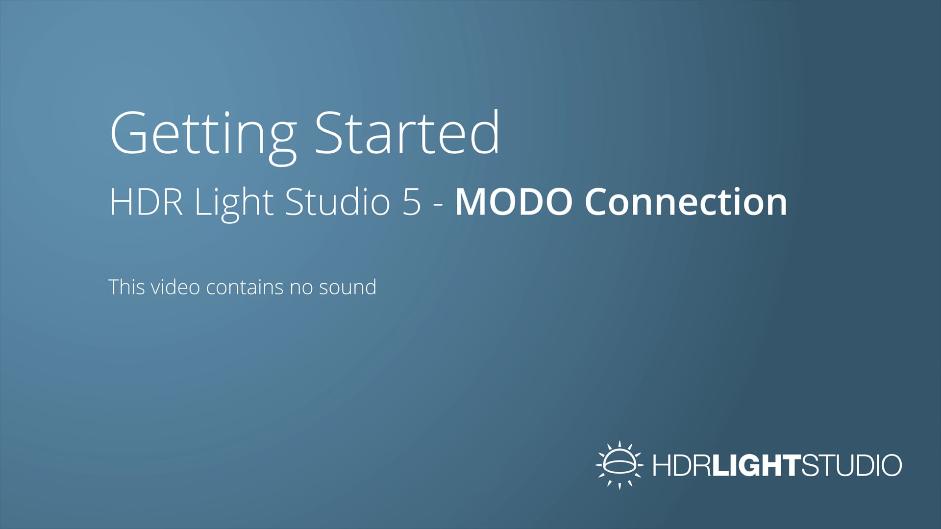 Getting Started - MODO Connection on Vimeo