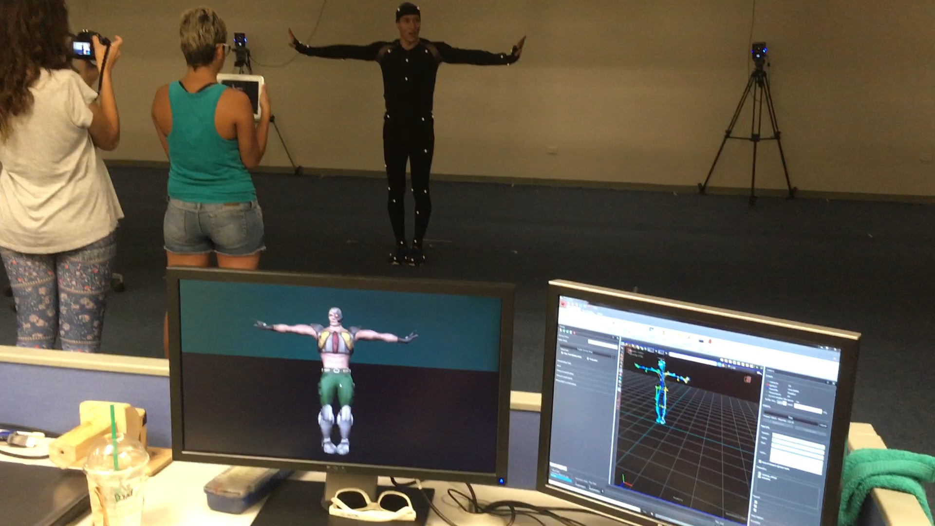 Making-of of my students final motion capture and vfx project. coming ...