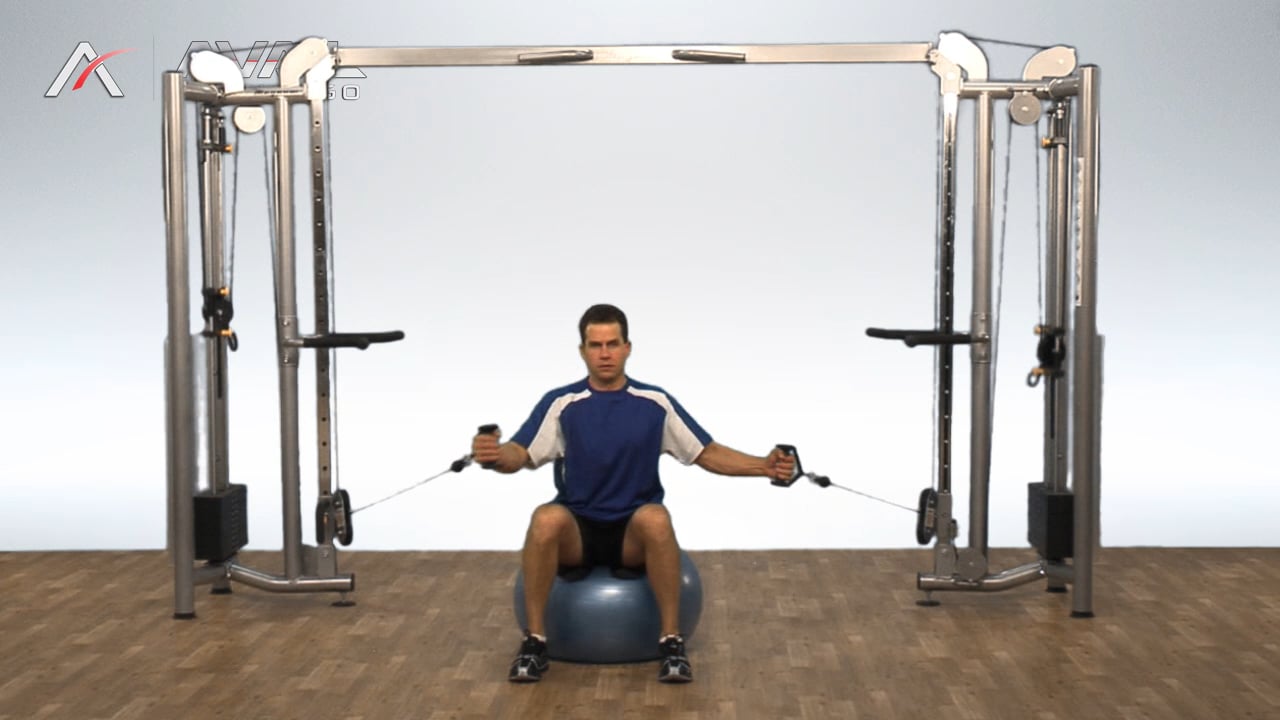 Seated Cable Fly SB - BL Alternating Front on Vimeo