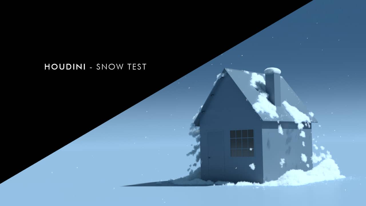 Houdini - Snow Test on Vimeo