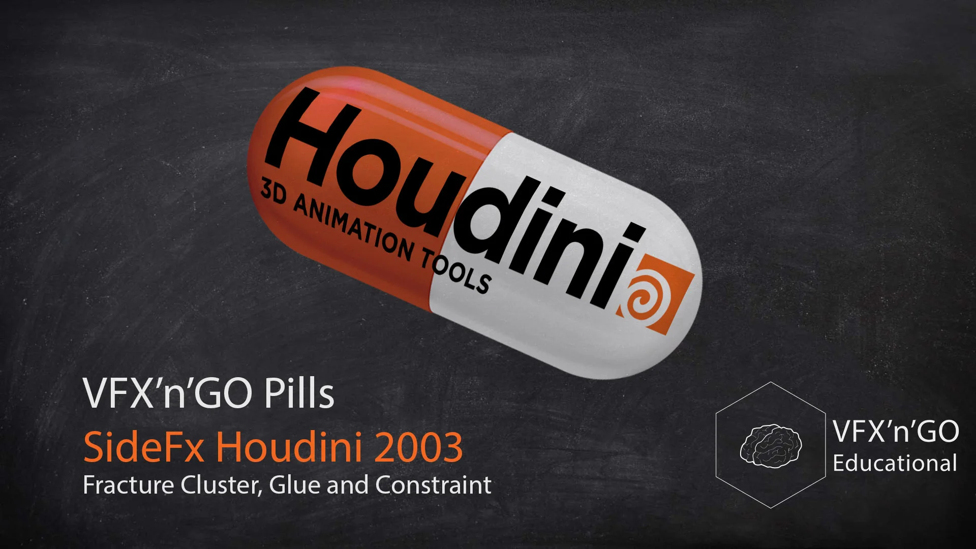 VFX'n'GO Pills - SideFX Houdini 2003 - Fracture Cluster, Glue, Constraint and Tips&Tricks on Vimeo