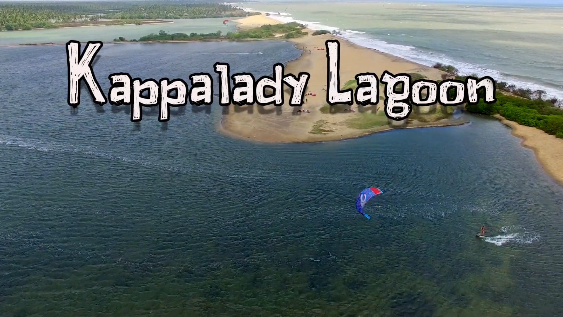 Kappalady Lagoon kitesurf Sri Lanka on Vimeo