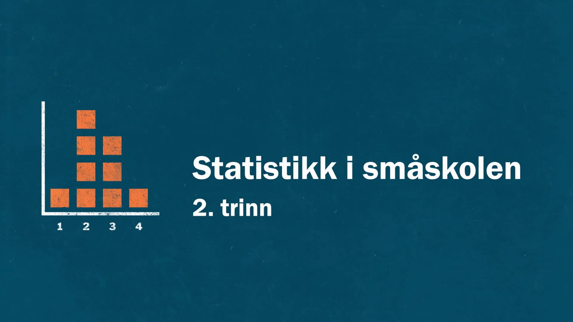 Matematikk 1 - MOOC - Statistikk i småskolen on Vimeo