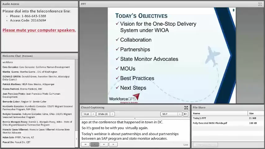 National Farmworker Jobs Program Grantee, Collaboration and ...