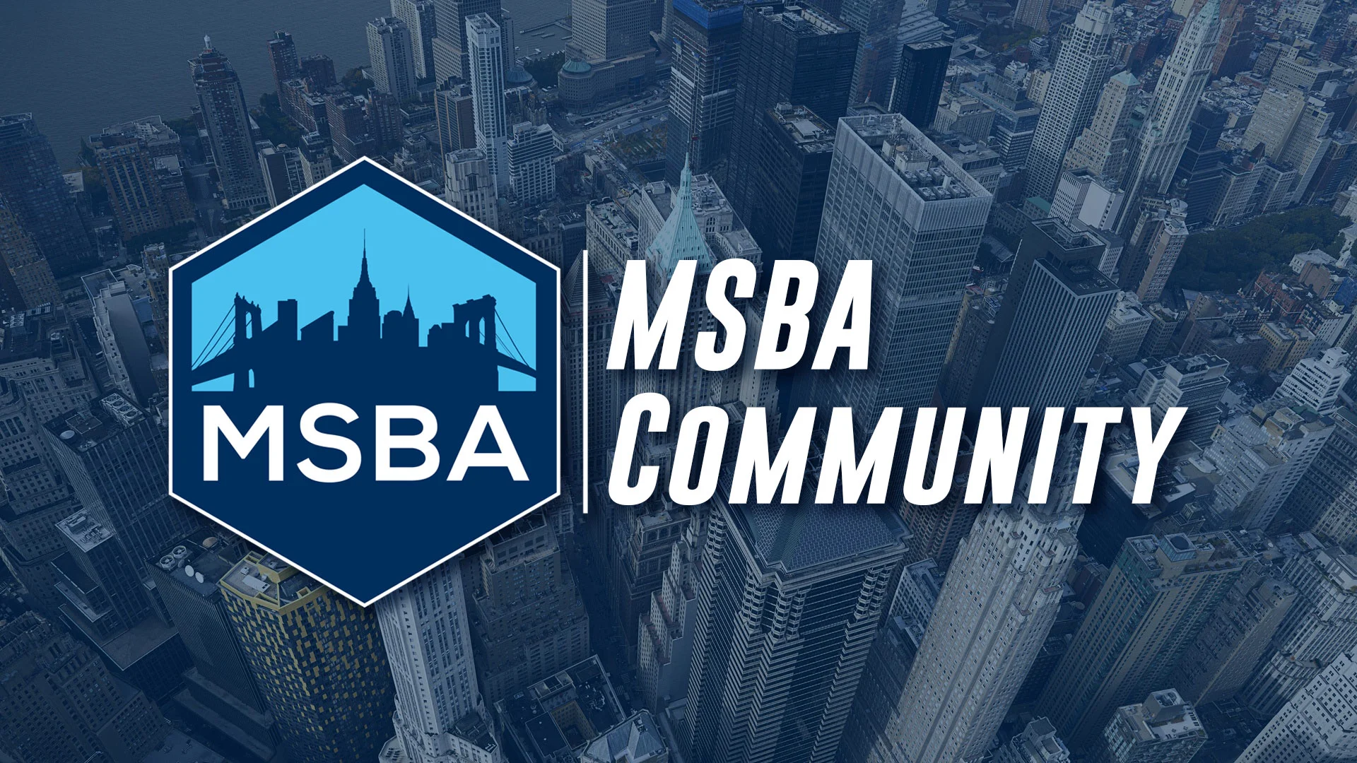 MSBA Testimonial: MSBA Community on Vimeo
