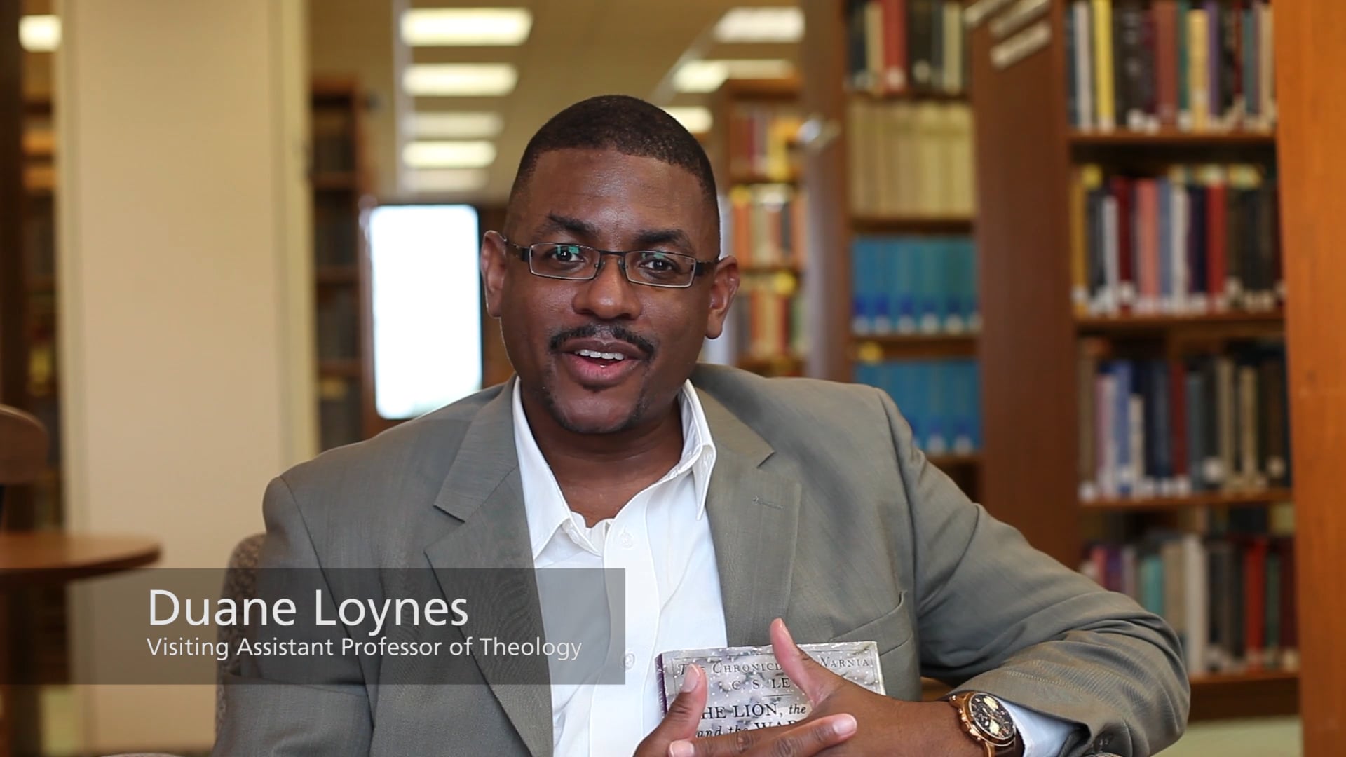 Theological Libraries Month 2016- Duane Loynes on Vimeo