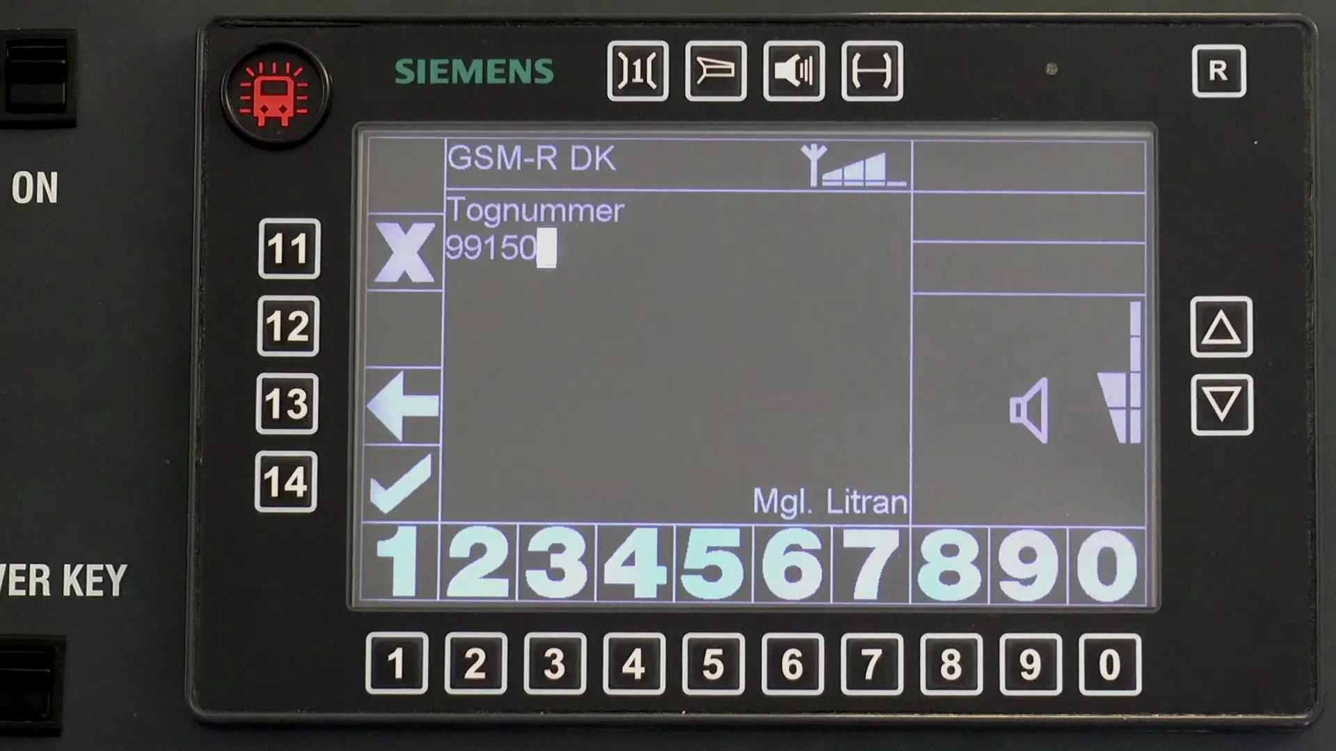 Opstart Siemens GSM R på Svensk on Vimeo