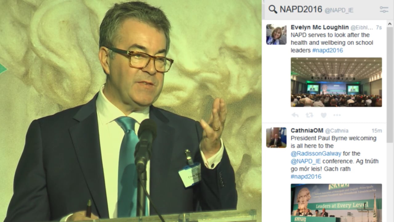 President's Address by Clive Byrne on Vimeo