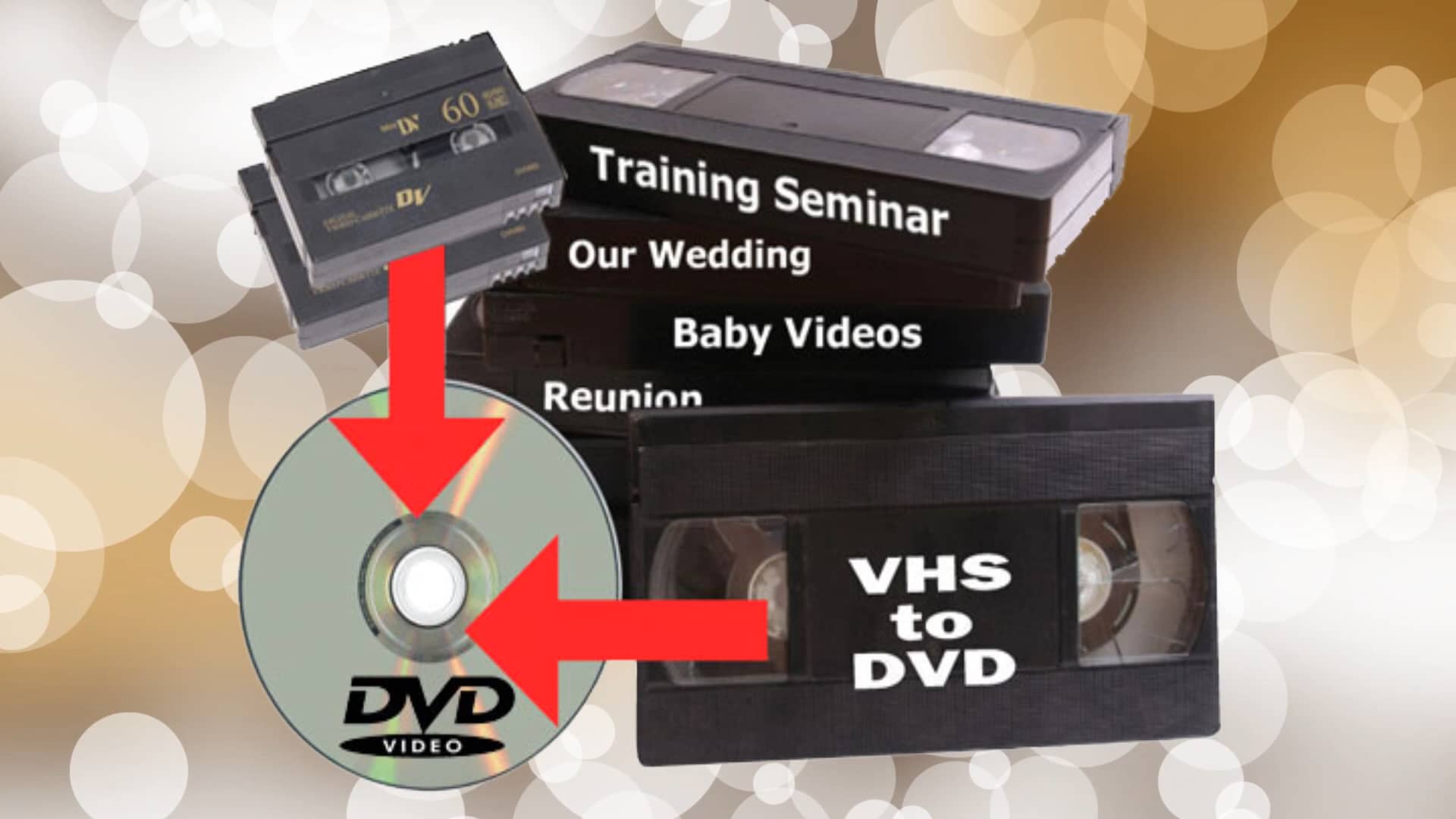 New Light Media Productions Convert VHS to DVD Service on Vimeo