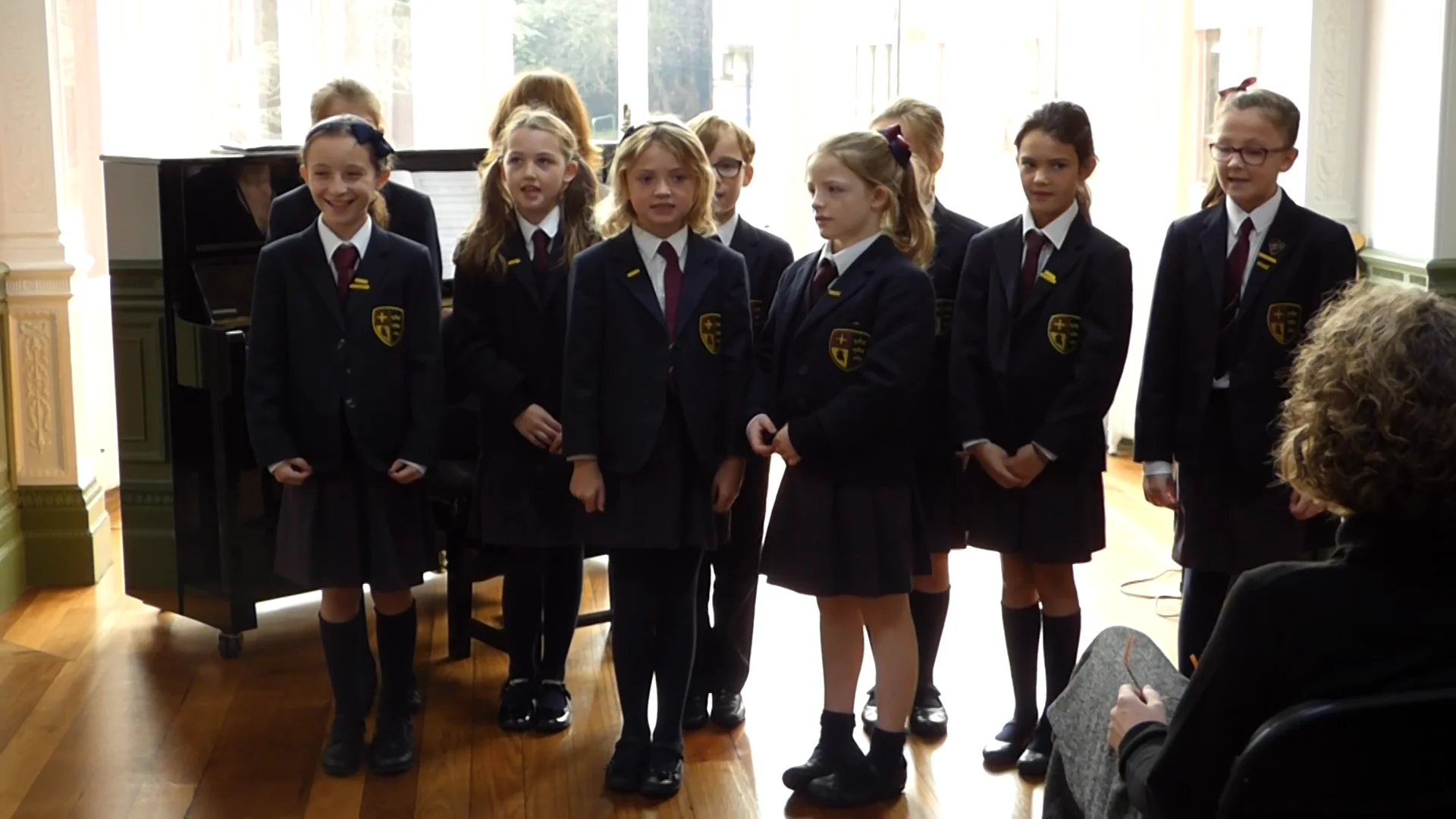 Prep school choir singing on the Open Morning October 2016 on Vimeo