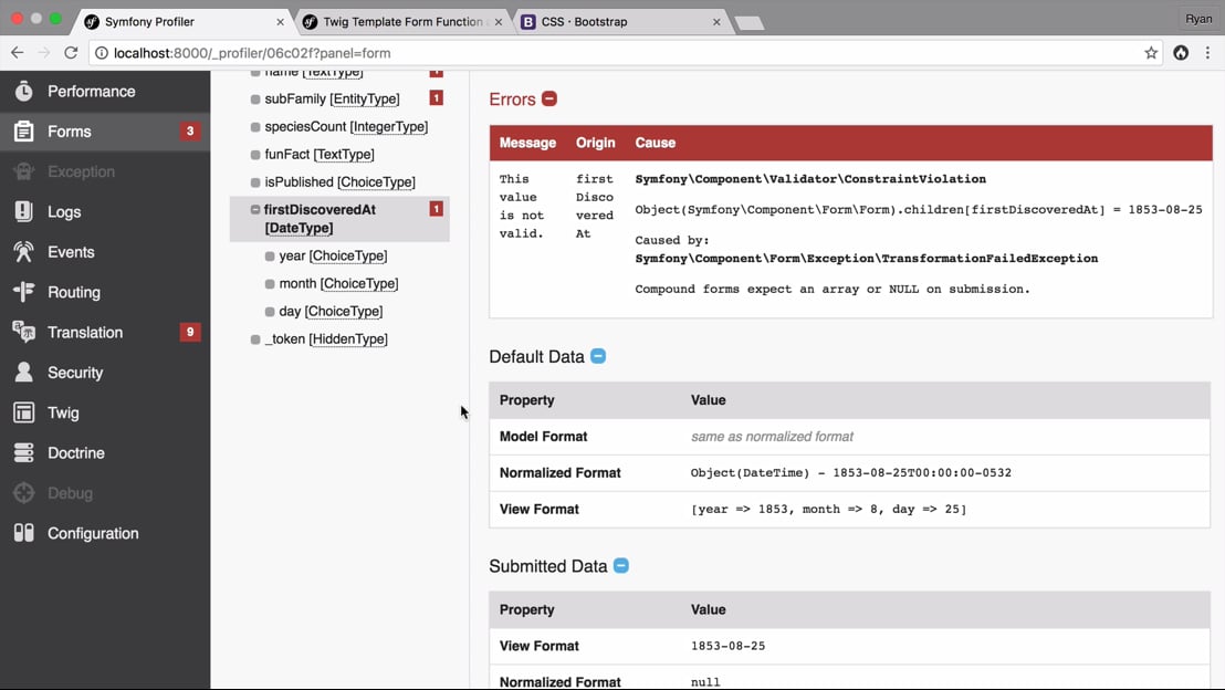 Compound And Embedded Forms Getting Crazy With Form Themes Symfonycasts