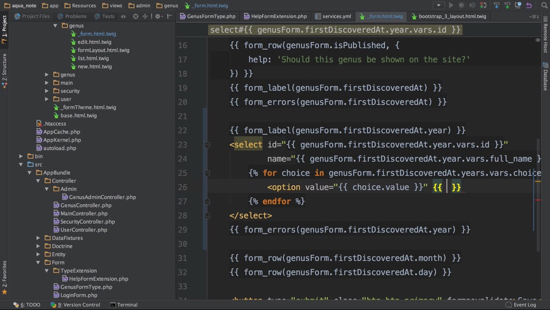 Rendering Fields Manually Getting Crazy With Form Themes Symfonycasts