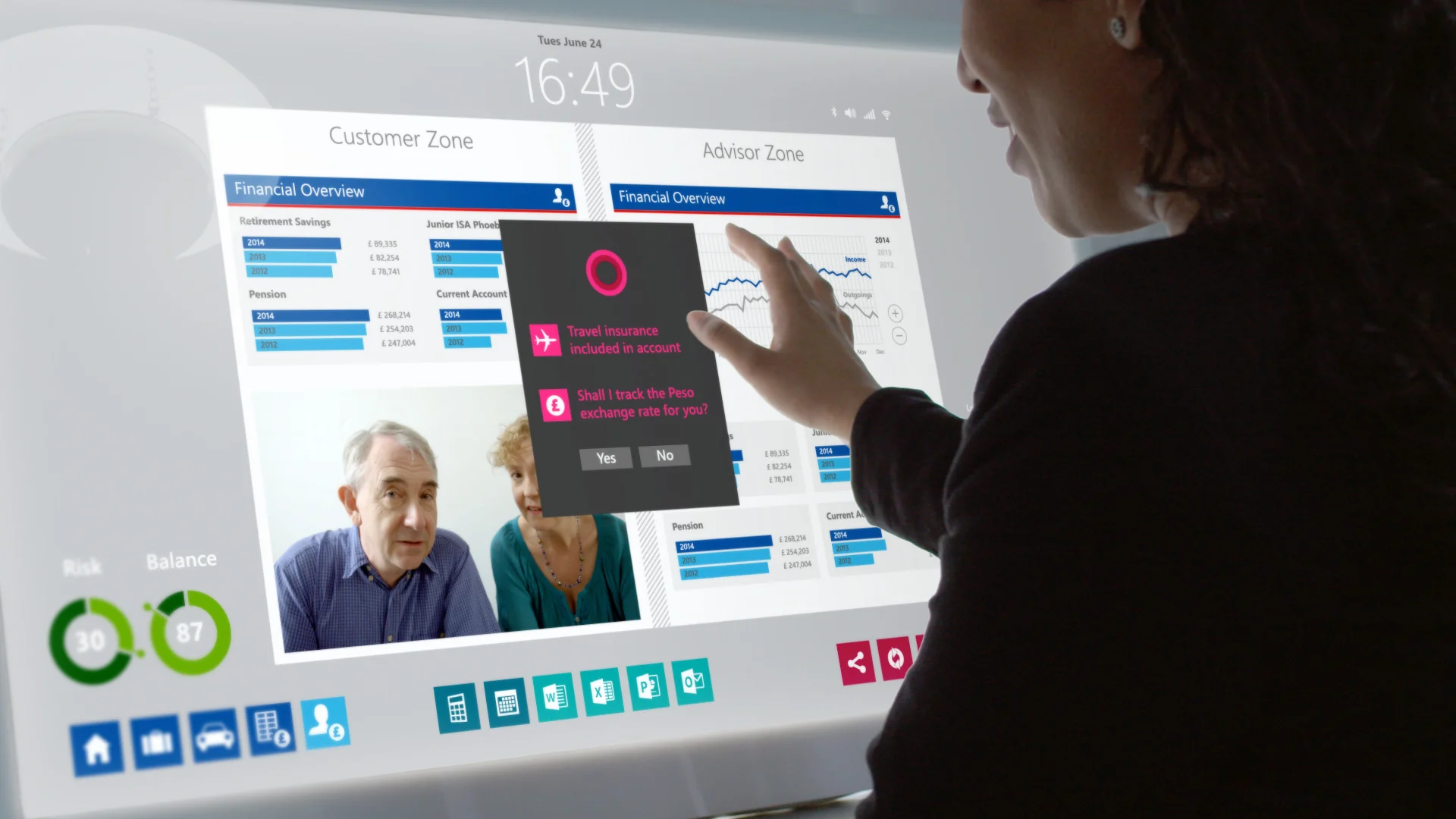 Microsoft - Connected Digital Finance on Vimeo