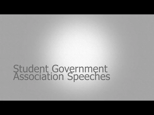 SGA Speeches - 6th & 7th gd on Vimeo