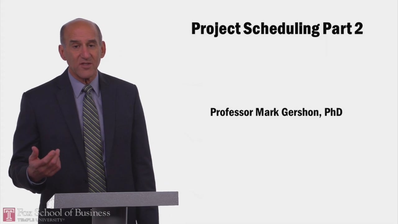Project Scheduling PT2 Video Vault