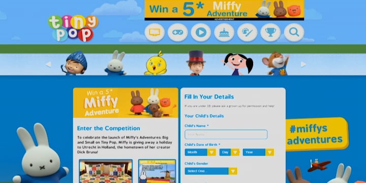 Tiny Pop Miffy Competition Web Promo on Vimeo