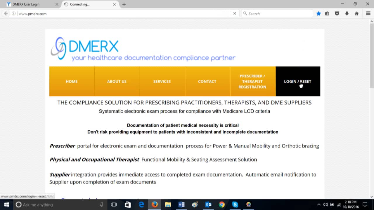 PMDRX/DMERX Orthotics Prescriber Training on Vimeo