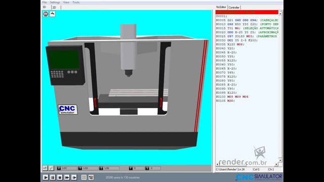 Curso Programação CNC para Fresamento | Render Cursos Online