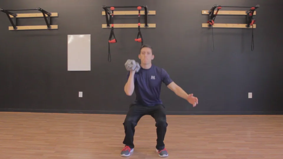 Single Arm Front Squat on Vimeo