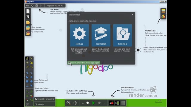 Curso Simulador de Física 2D com Algodoo | Render Cursos Online
