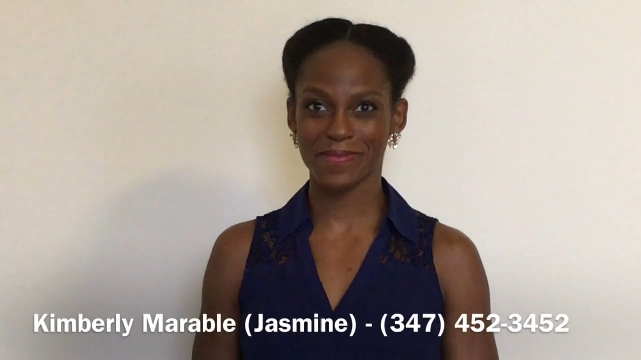 Kimberly Marable - Jasmine on Vimeo