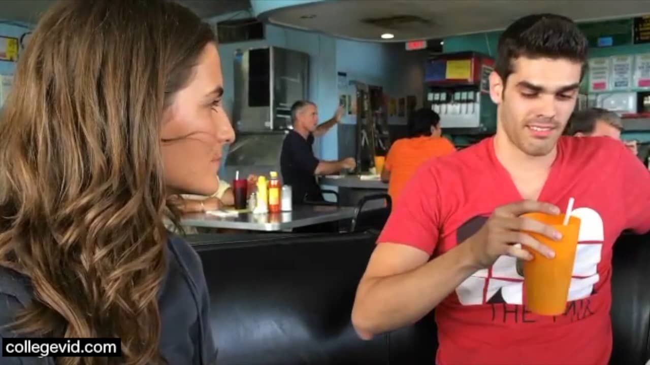 Beautiful Girl Flashing Tits In Restaurant On Vimeo