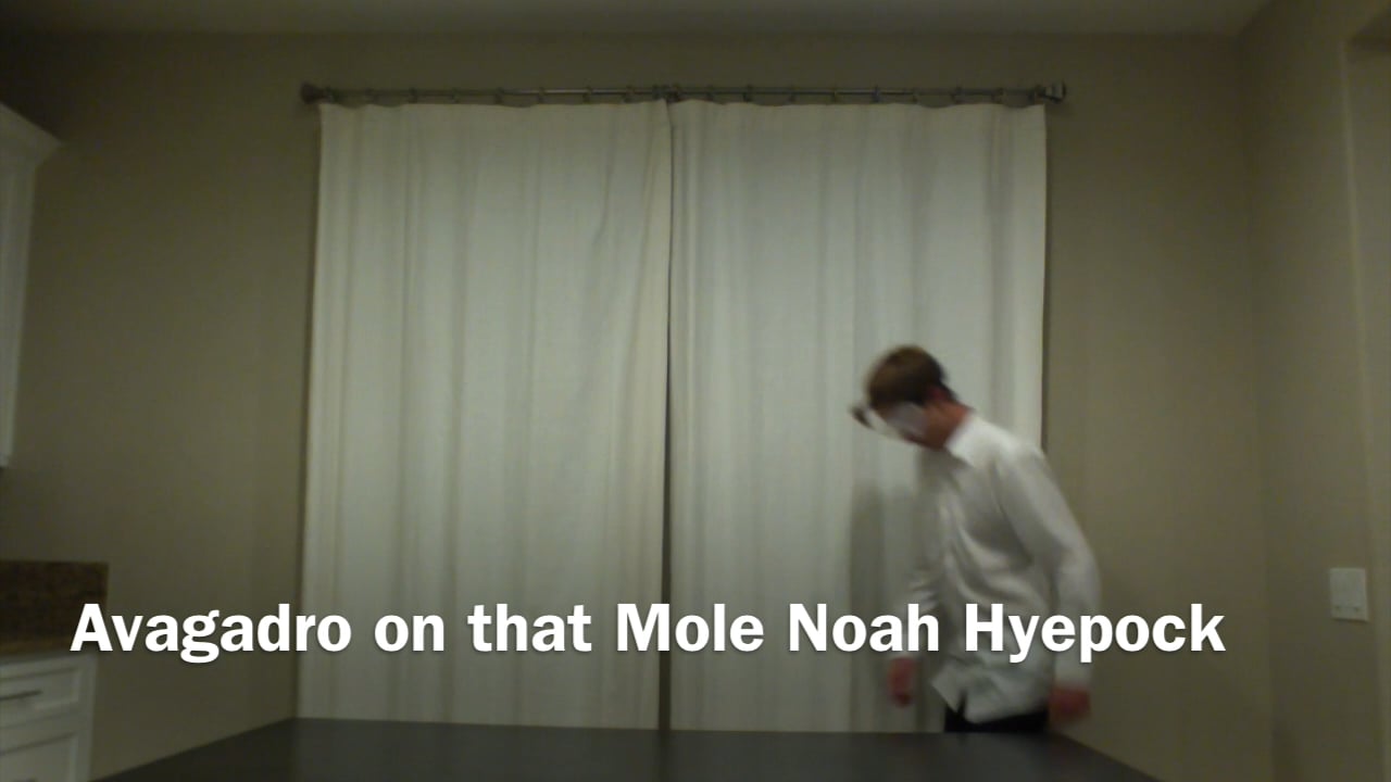 Avagadro on that Mole Noah Hyepock on Vimeo