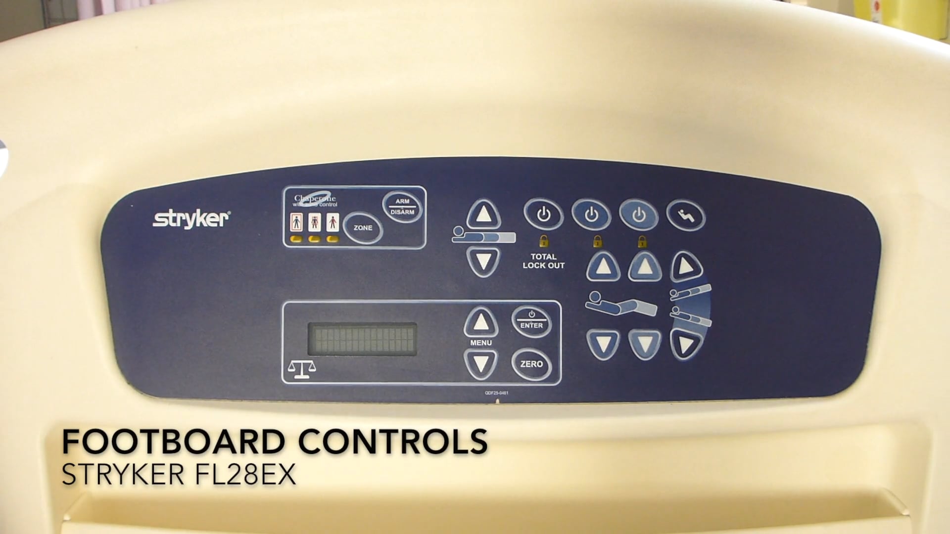 Stryker FL28EX Footboard Controls on Vimeo