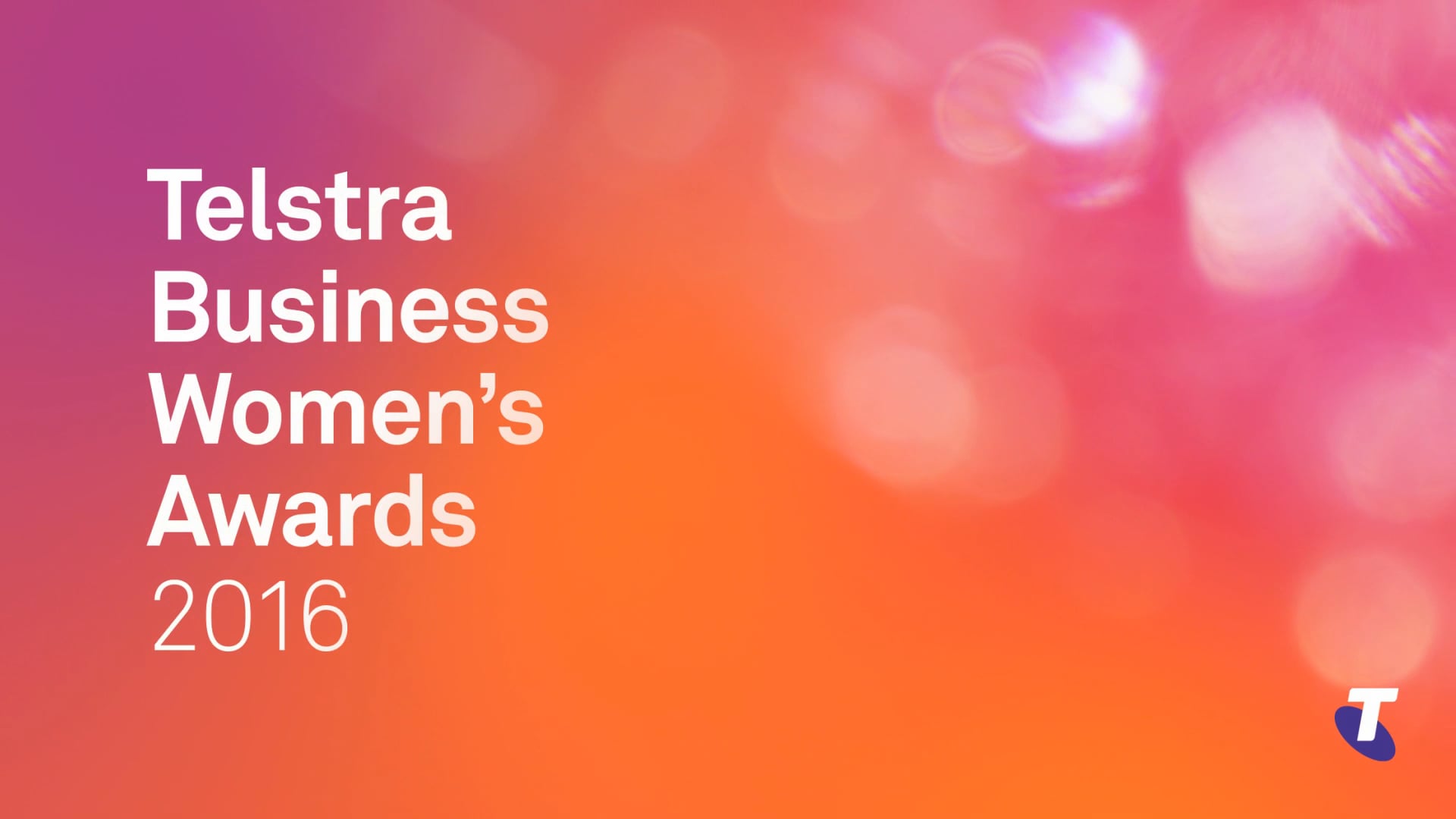 Telstra Business Women's Awards - 01 National Entrepreneur Award on Vimeo