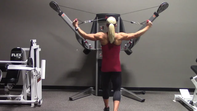 Rear Deltoid Cable Flyes