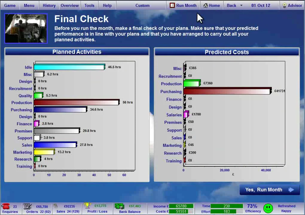 SimVenture Classic - SVCT7. Running a Month on Vimeo