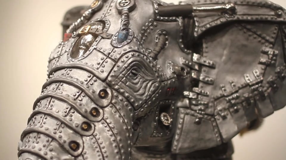 Airfant One - ceramic sculpture by Alan Waring on Vimeo