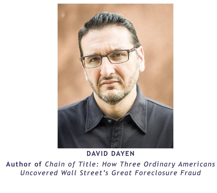 Author David Dayen introduced by Len Bennett at CRLC 2016 in Anaheim on ...