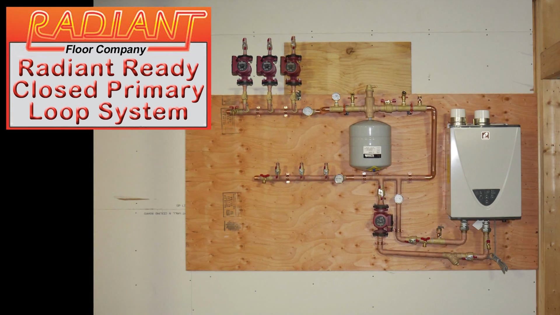 Radiant Ready Closed Primary Loop System on Vimeo